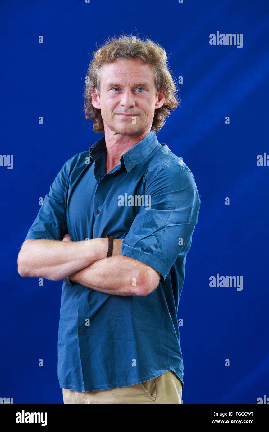Edinburgh International Book Festival 2013 portrait of Mark Mills at ...