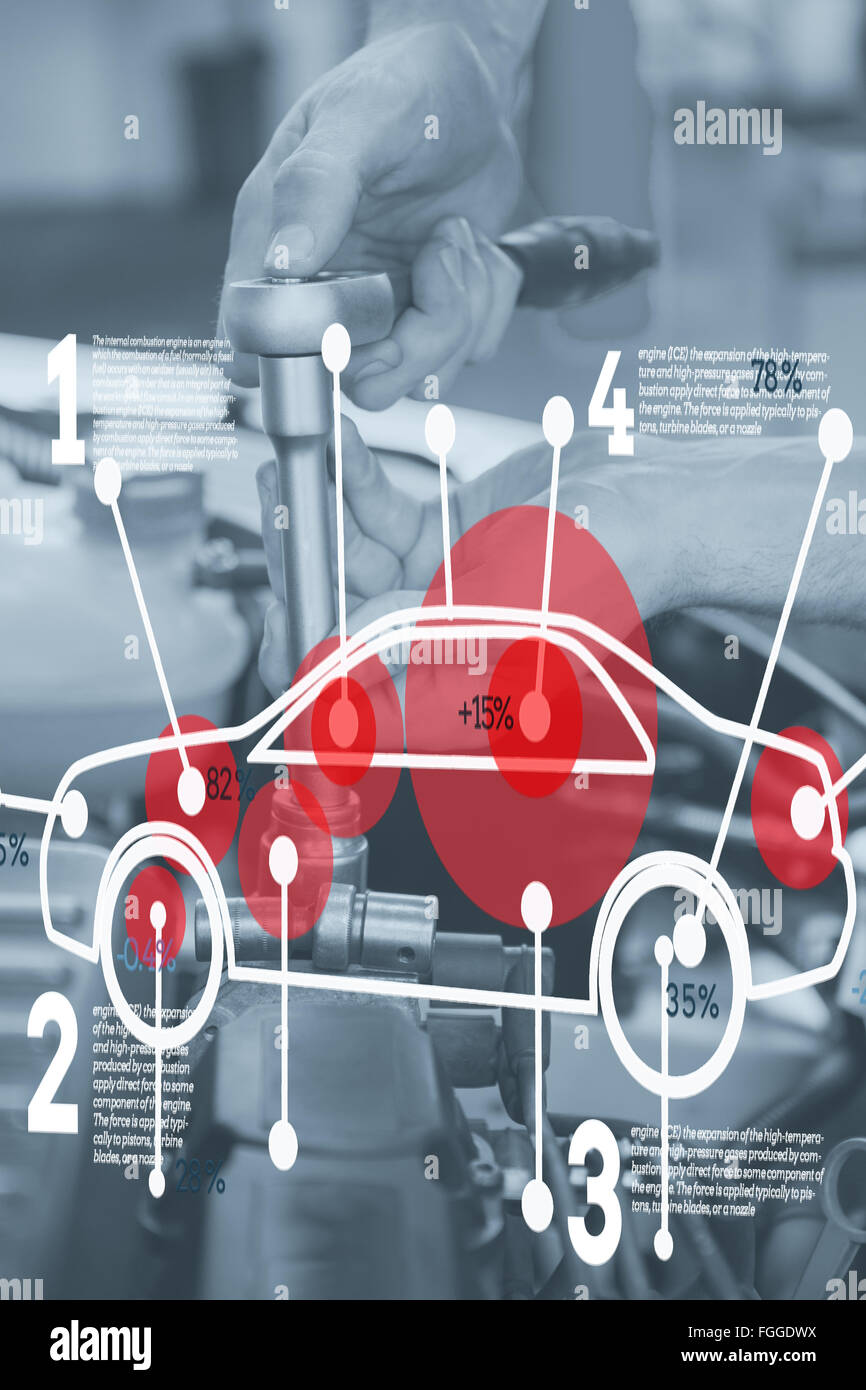 Car bonnet diagram hi-res stock photography and images - Alamy