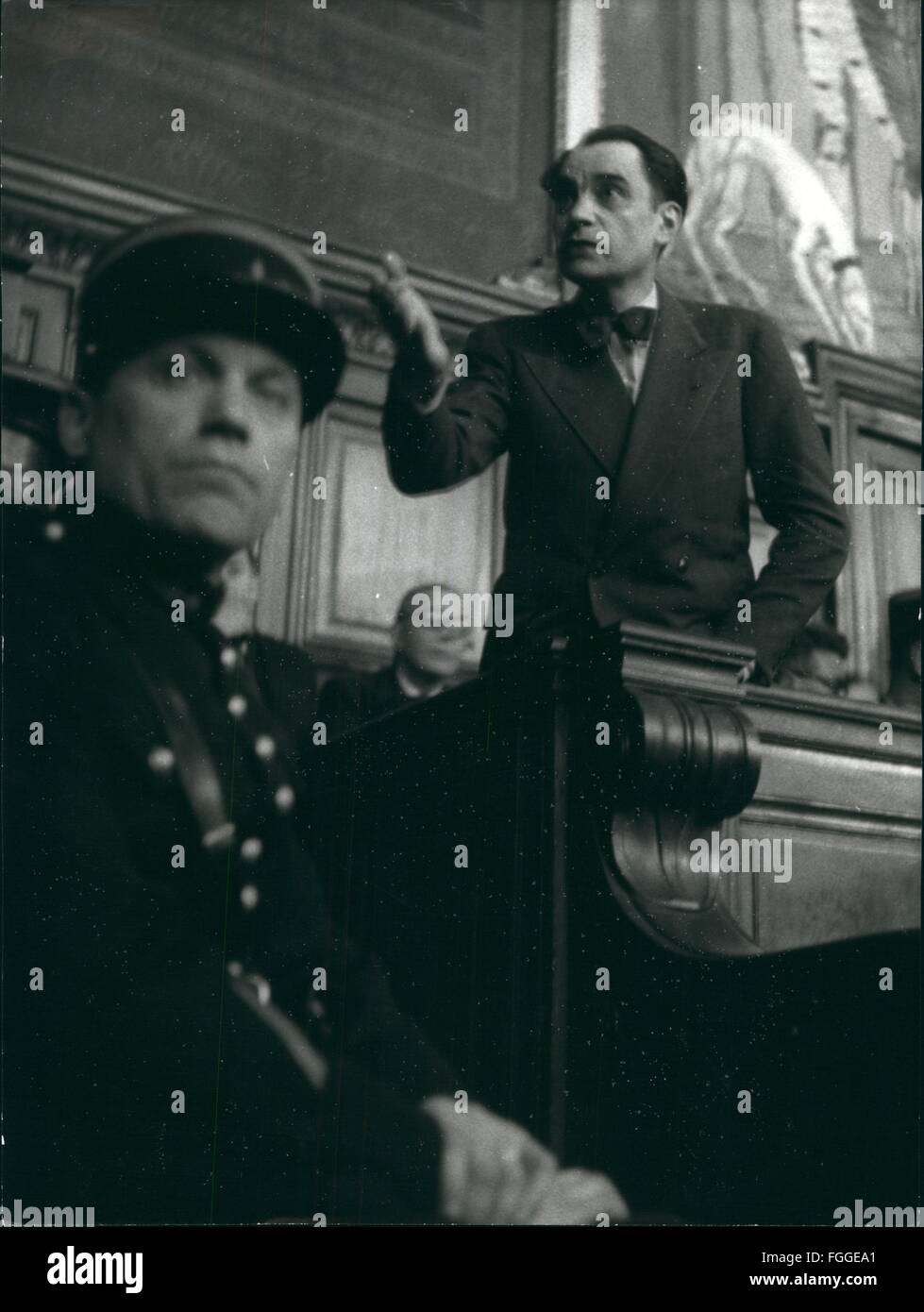 1945 - On Trial court. Petiot convicted serial murder Dr. marcel petiot ...