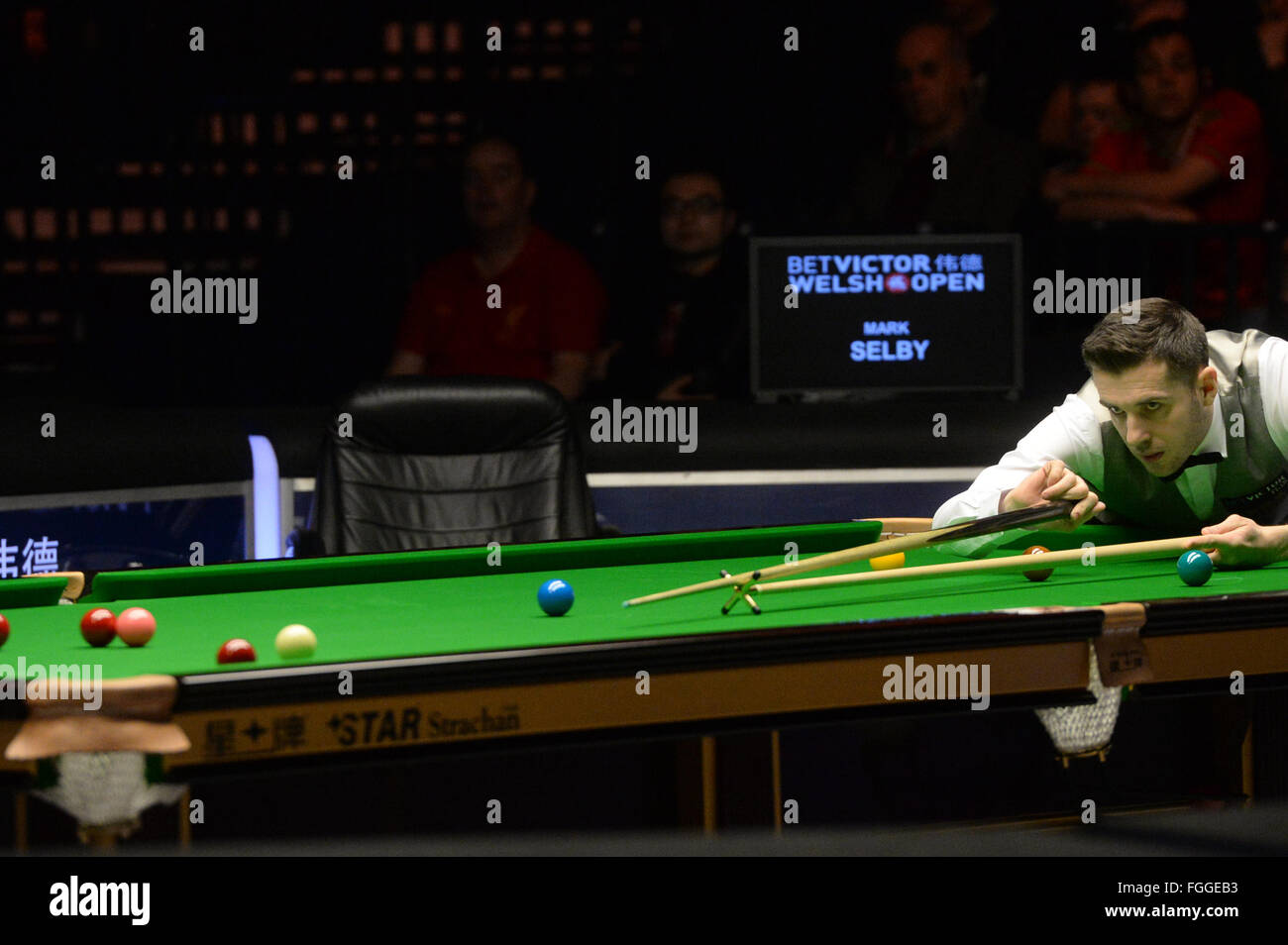 Cardiff Arena, Cardiff, Wales. 19th Feb, 2016. Bet Victor Welsh Open ...