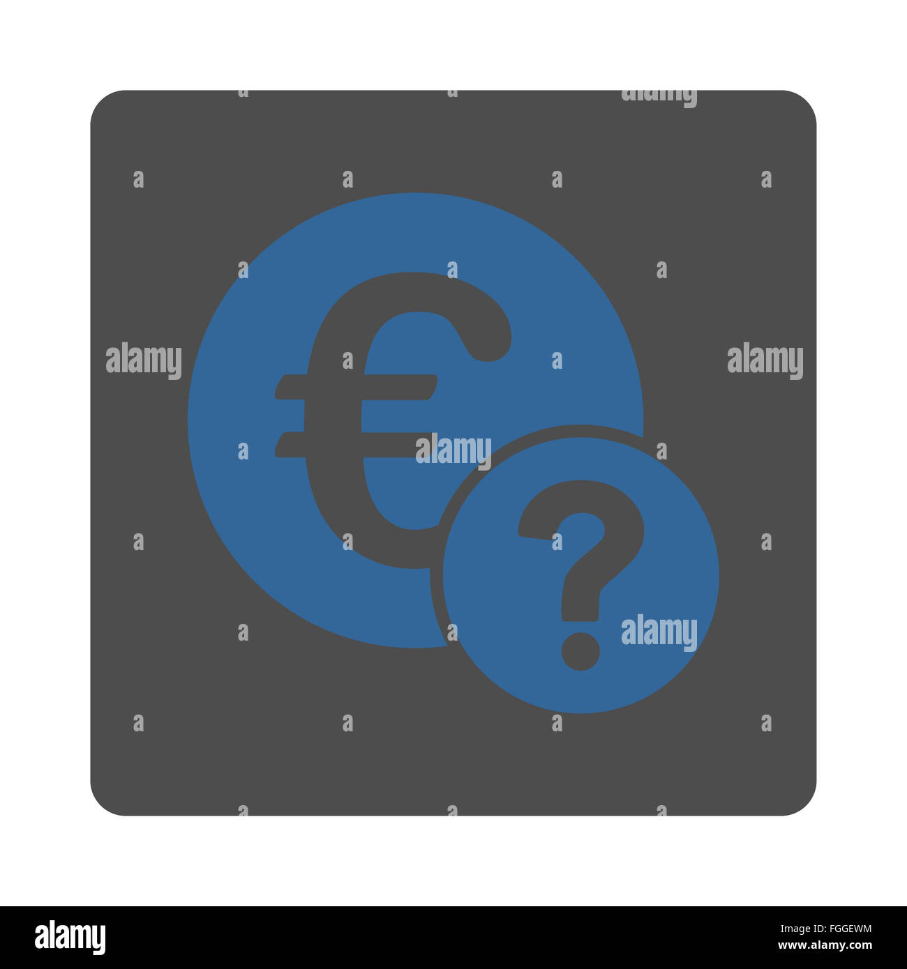 Euro status icon Stock Photo - Alamy