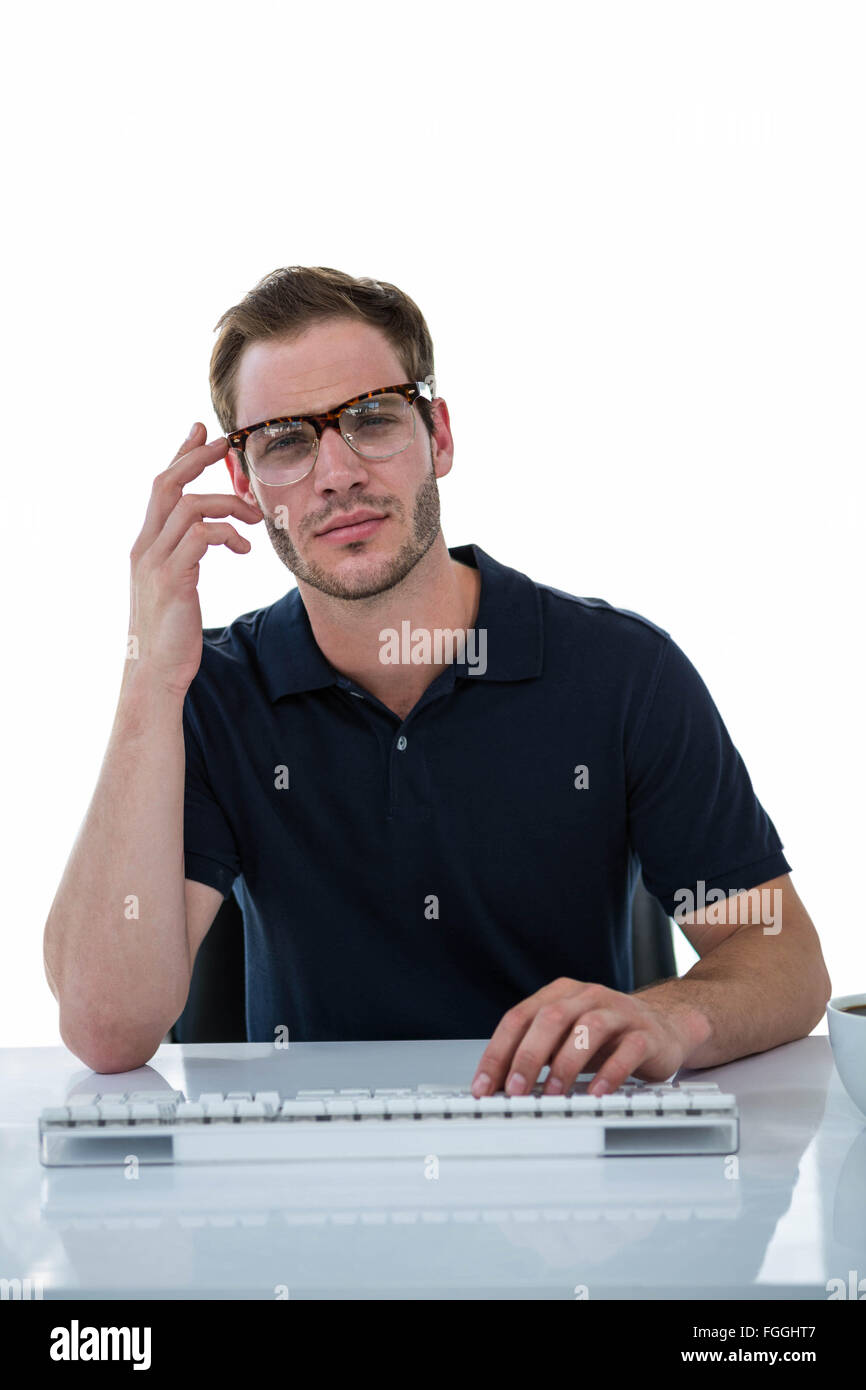 Drinking computer hi-res stock photography and images - Alamy