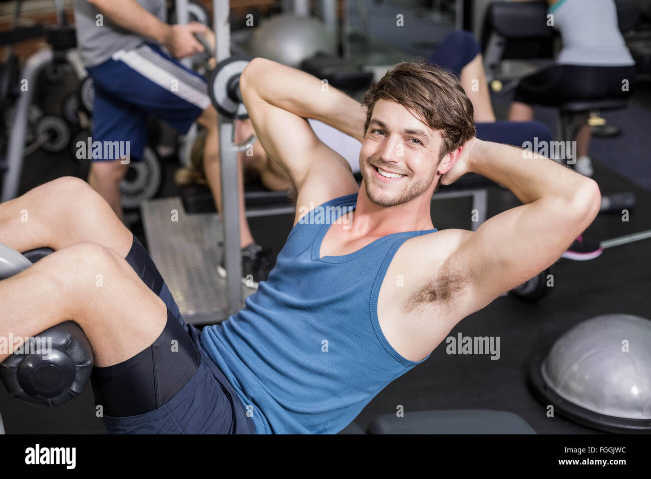 Man abs handsome hi-res stock photography and images - Alamy