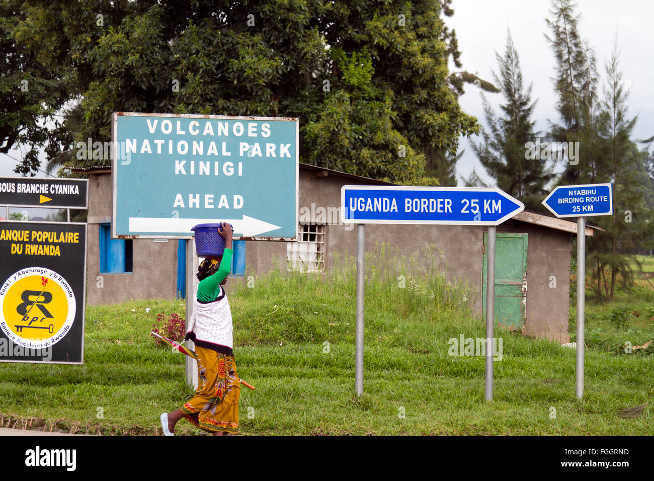 Volcanoes National Park ,Rwanda ,Africa Stock Photo - Alamy