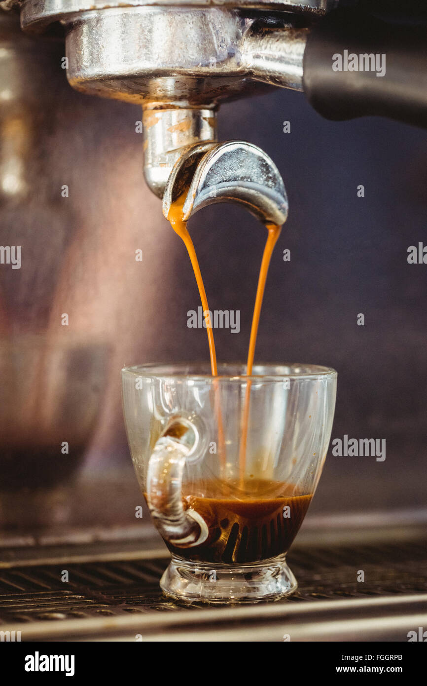 Close up of a coffee machine Stock Photo - Alamy