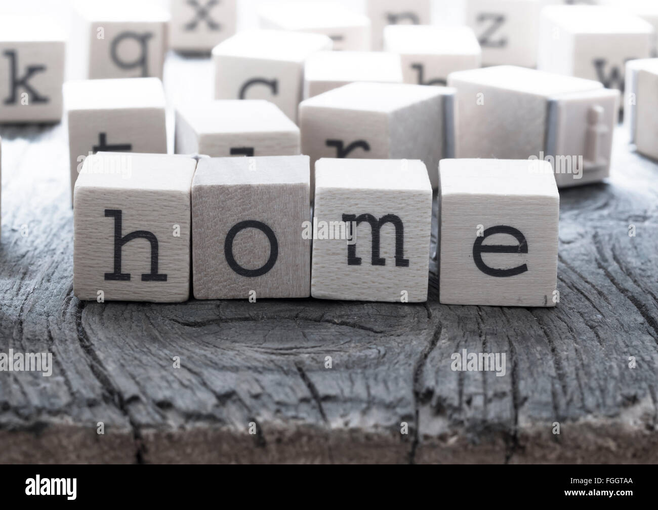Home word hi-res stock photography and images - Alamy