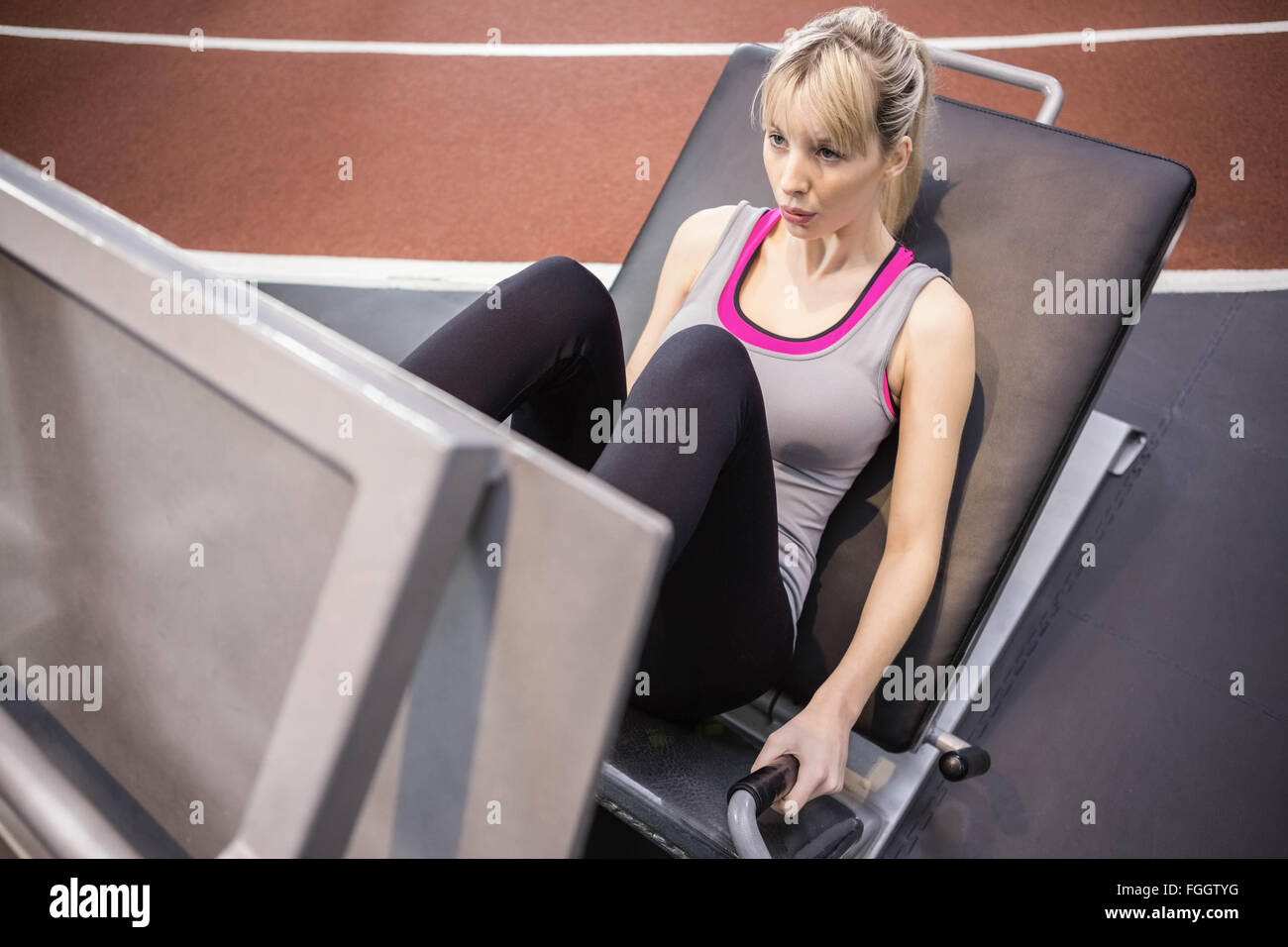 Leg press hi-res stock photography and images - Alamy