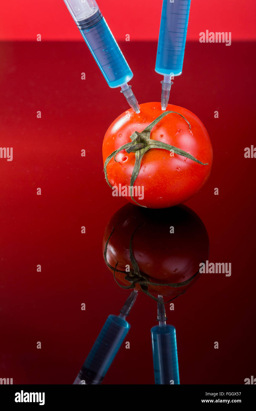 Red tomato modified hi-res stock photography and images - Alamy