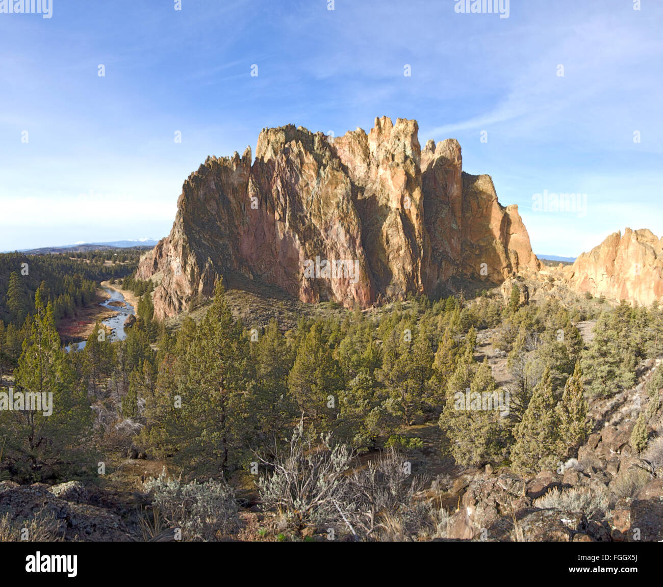 Smith Rock State Park Stock Photo - Alamy