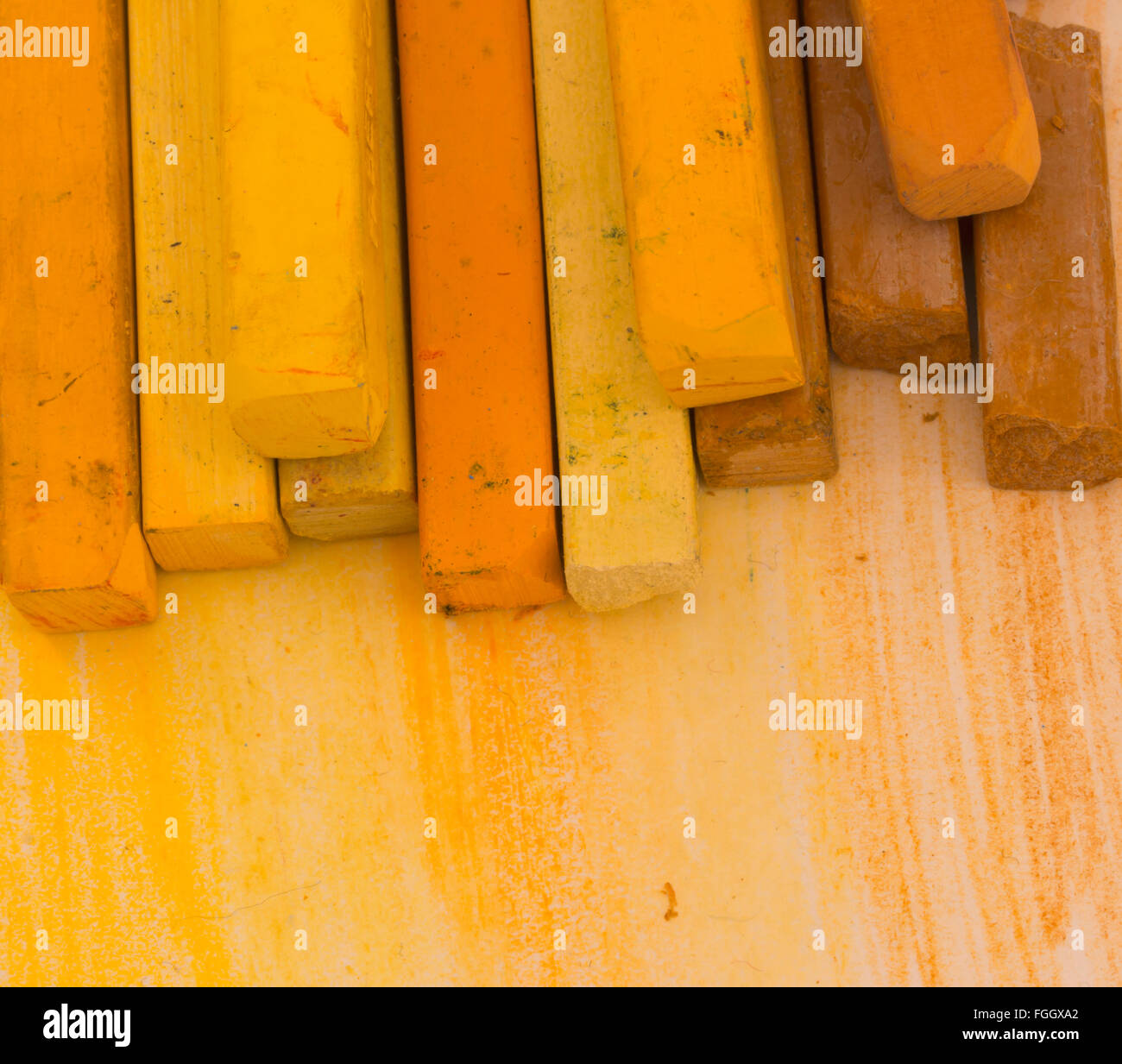 colorful artistic crayons Stock Photo - Alamy