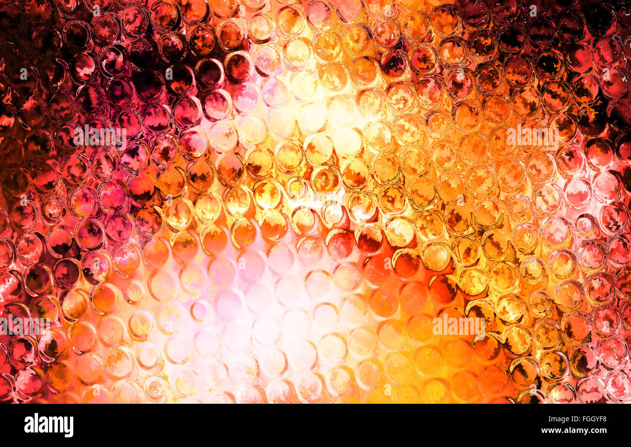 Color Abstract background and glass effect with honey structure Stock ...