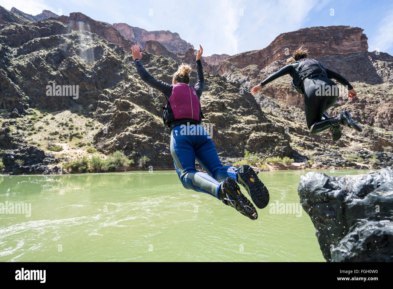 Grand Canyon Raft Trip Stock Photo - Alamy