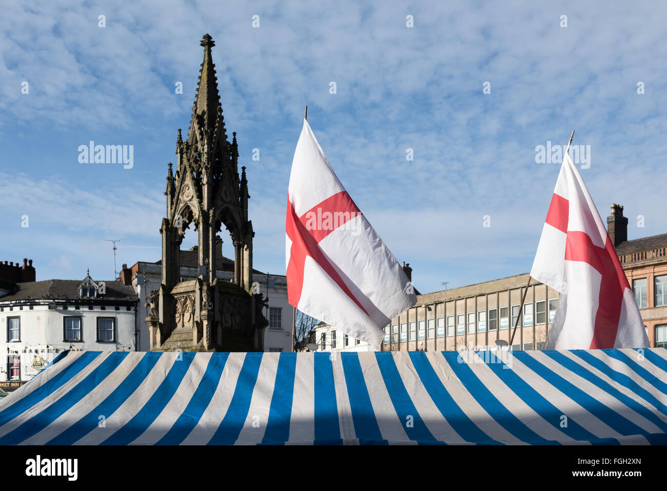 Mansfield market place hi-res stock photography and images - Alamy