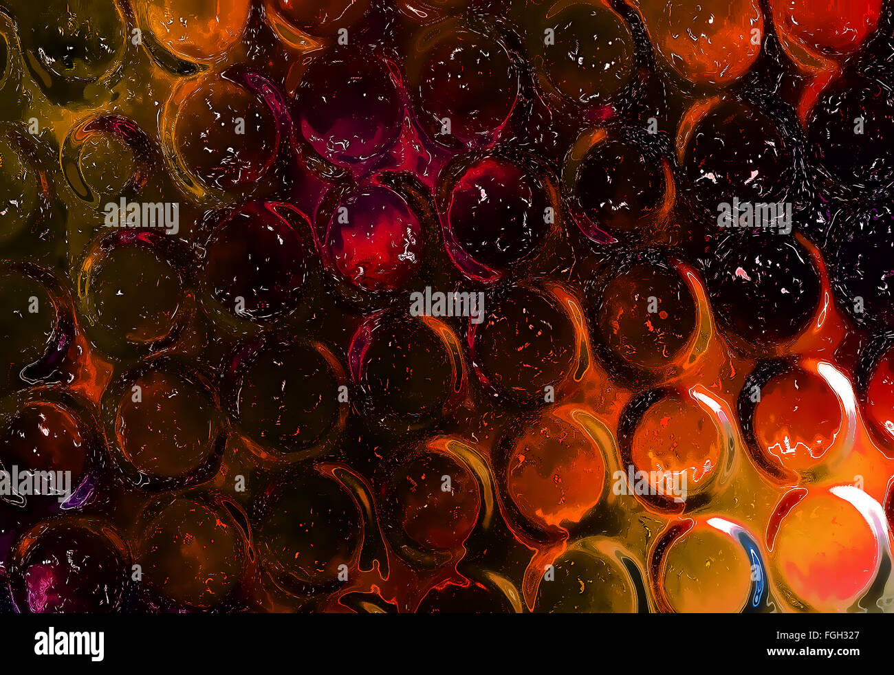 Color Abstract background and glass effect with honey structure Stock ...