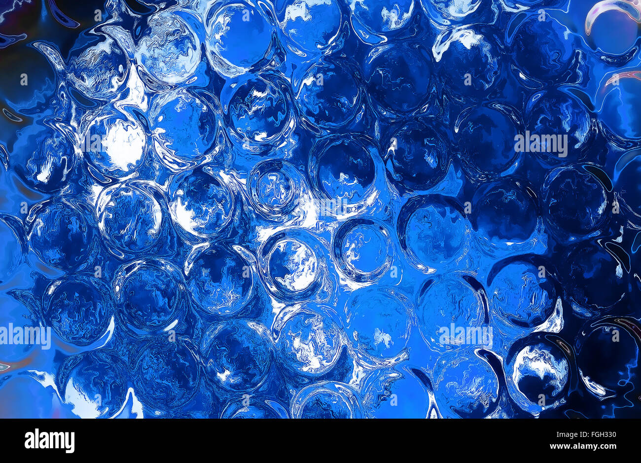 Color Abstract background and glass effect, And light circle structure ...