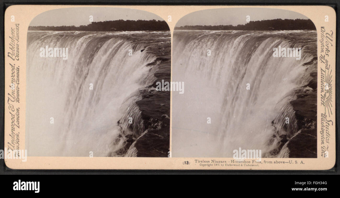 A photograph by Underwood & Underwood showing an aerial view of the ...