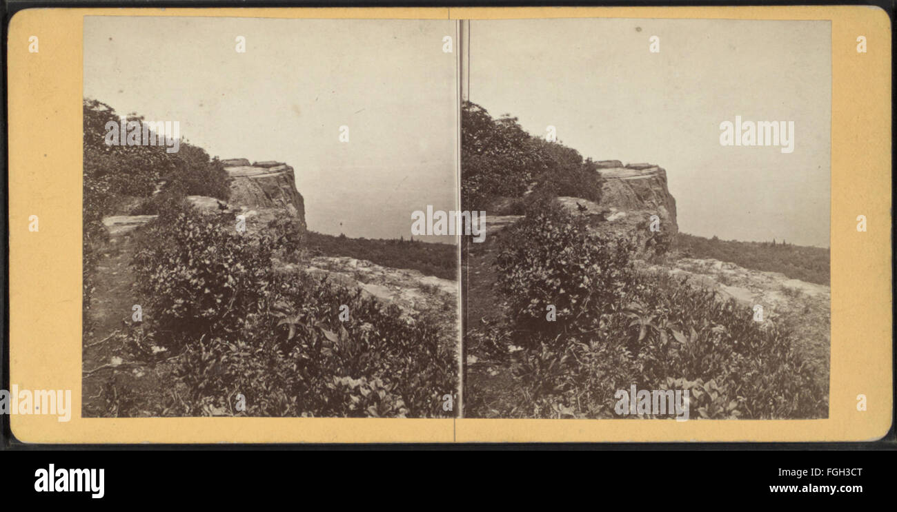 This photograph by D.J. Auchmoody shows the view from the top of ...