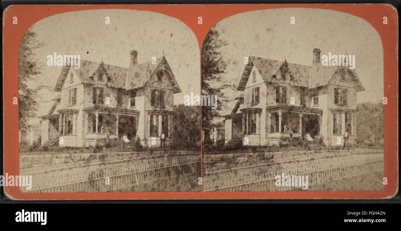 This image shows a two-story house in West Winsted, emphasizing its ...