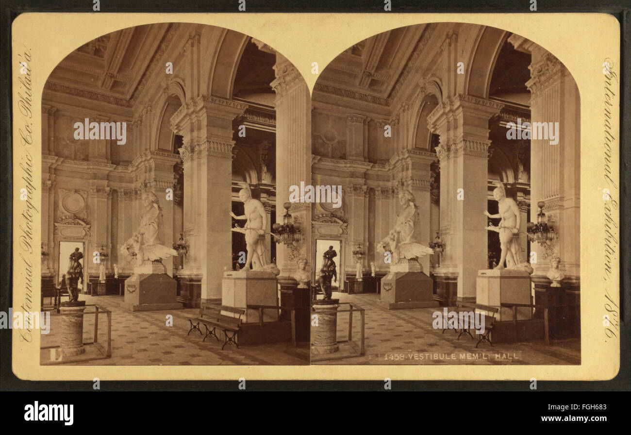 This photograph by Centennial Photographic Co. depicts the vestibule of ...