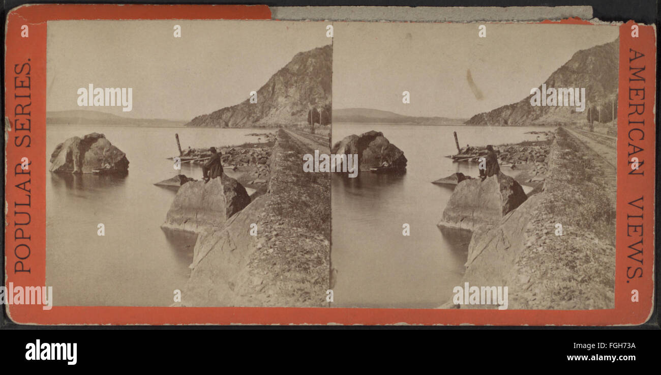 A photograph by E. & H.T. Anthony showing a view from Breakneck Ridge ...