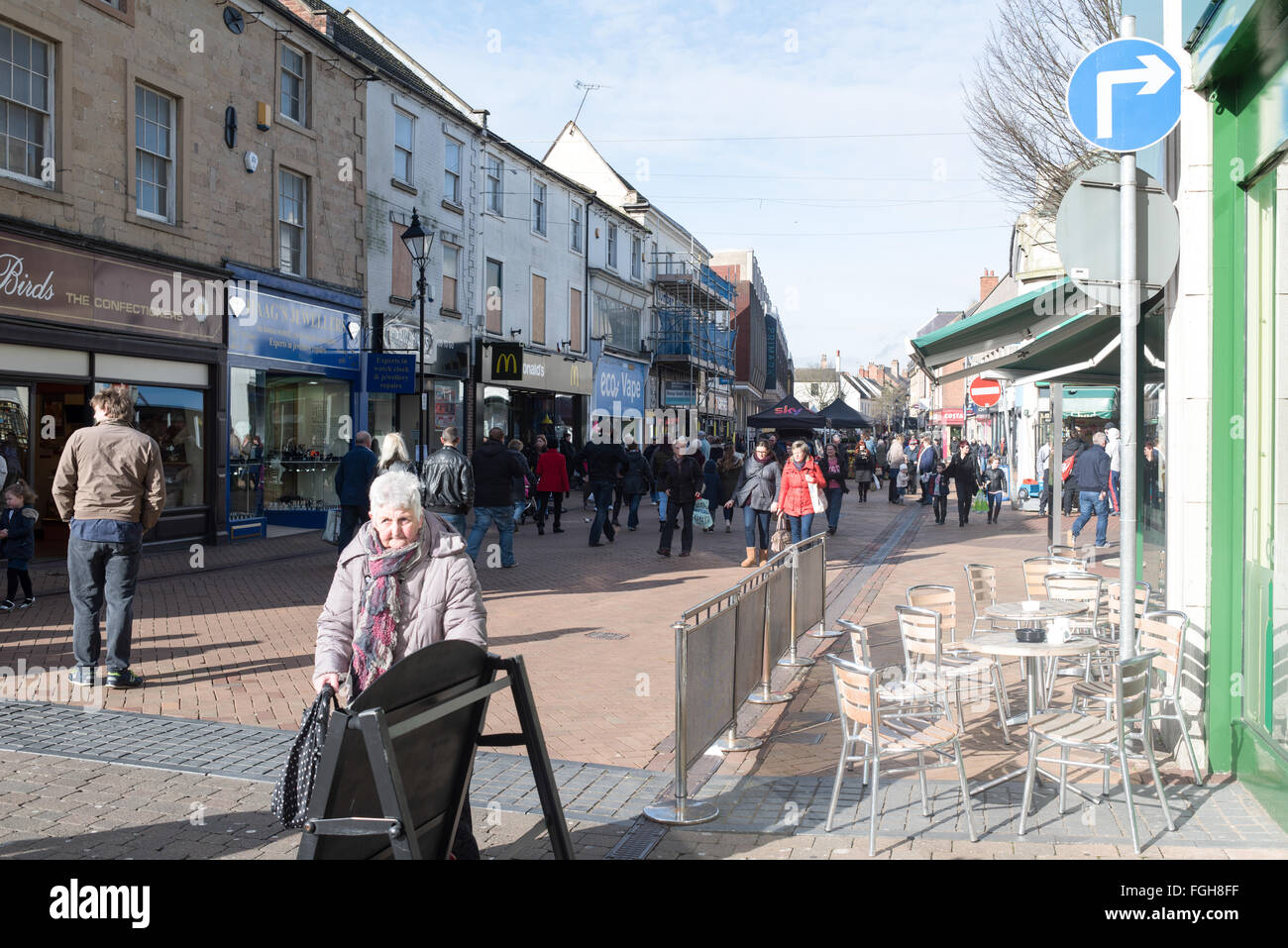Mansfield market place hi-res stock photography and images - Alamy
