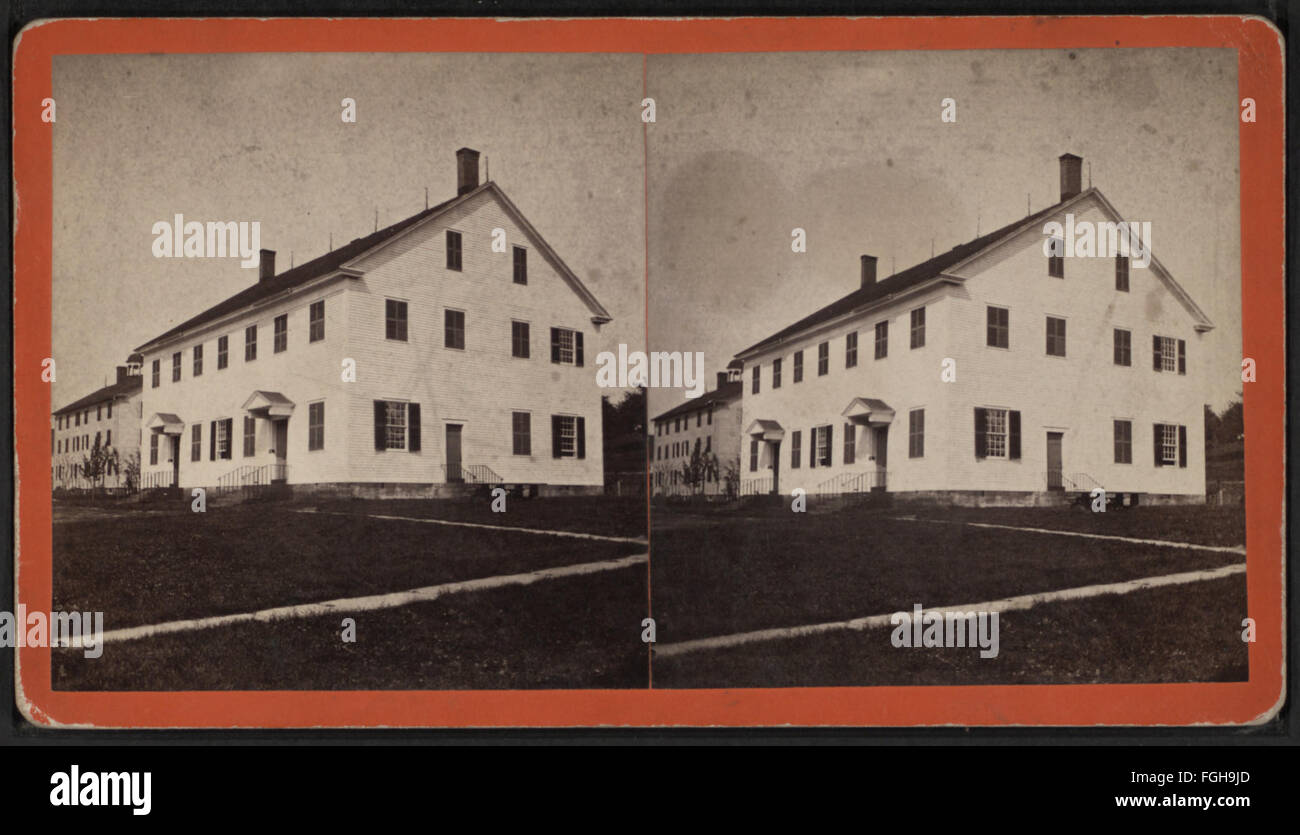 A photograph by Goldsmith & Lazelle showing the exterior view of a ...