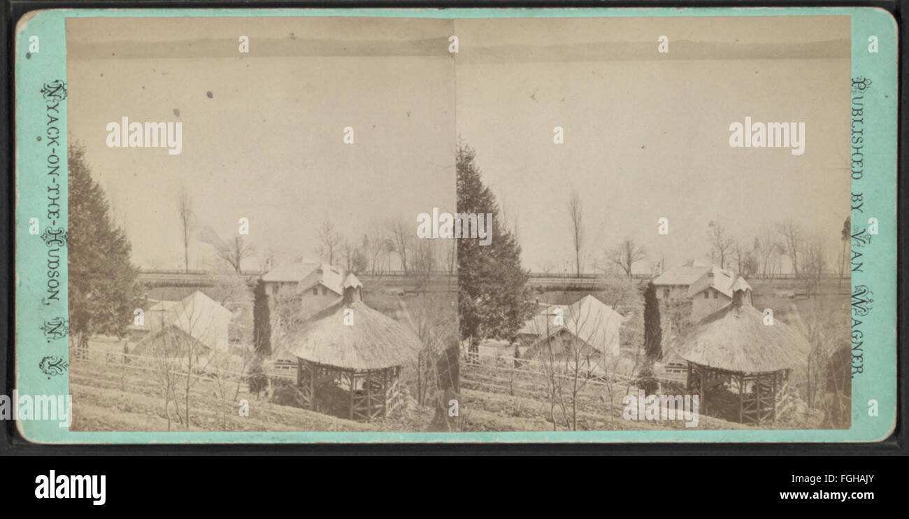 A photograph by Van Wagner showing a scenic view of Nyack, capturing ...