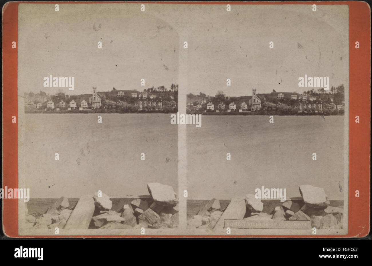This stereoscopic view from the Robert N. Dennis collection shows the ...
