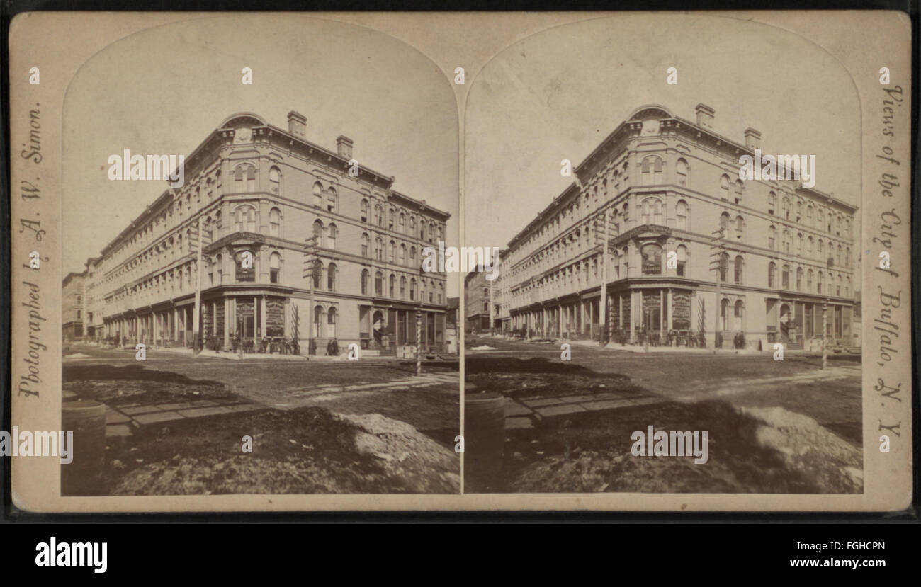 Washington block, by A. W. Simon Stock Photo - Alamy