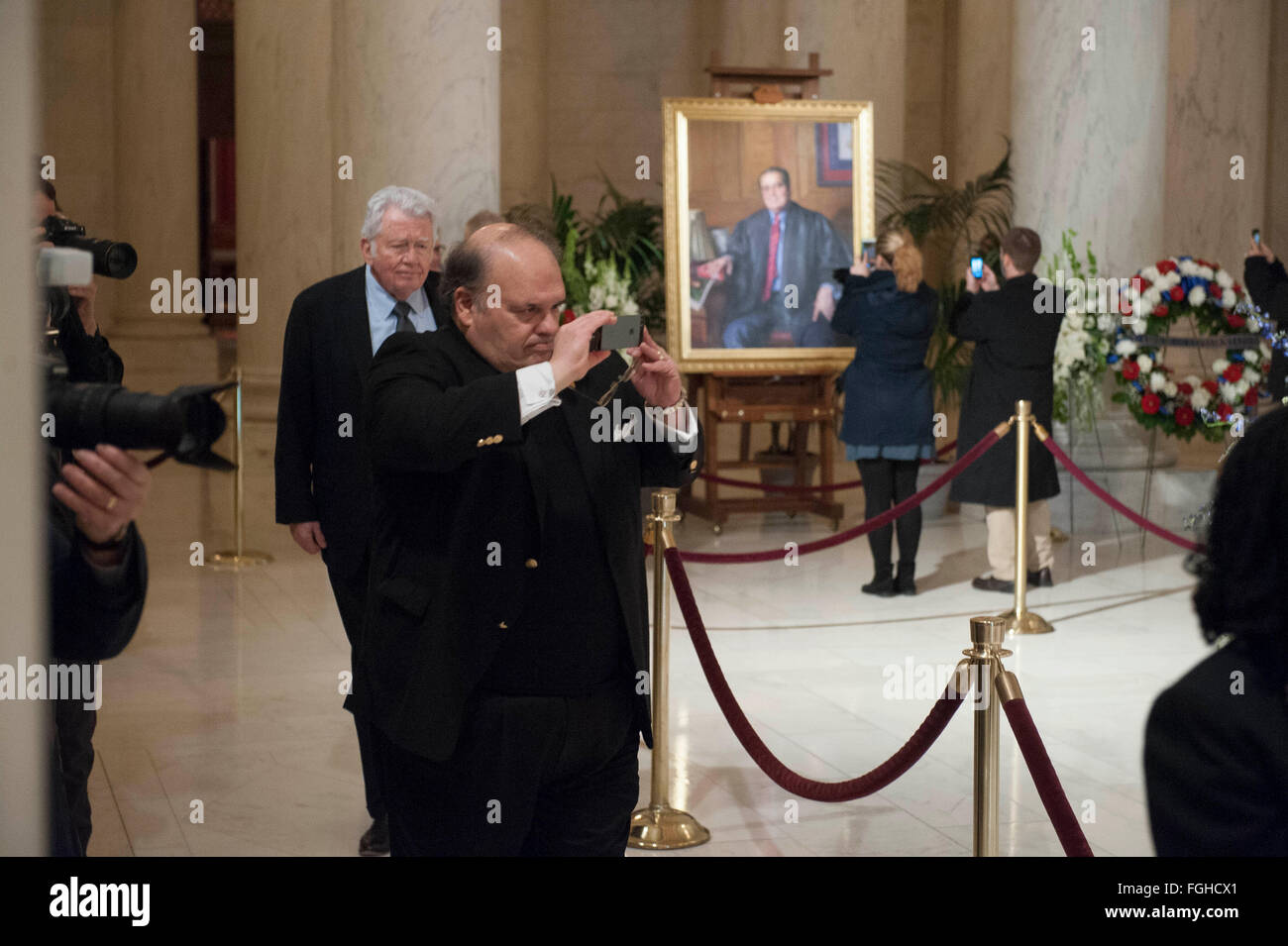 Washington, DC, USA. 19th Feb, 2016. US District Judge RICHARD J. LEON ...