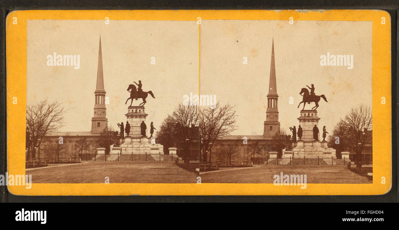 This photograph by David H. Anderson depicts the Washington Monument ...