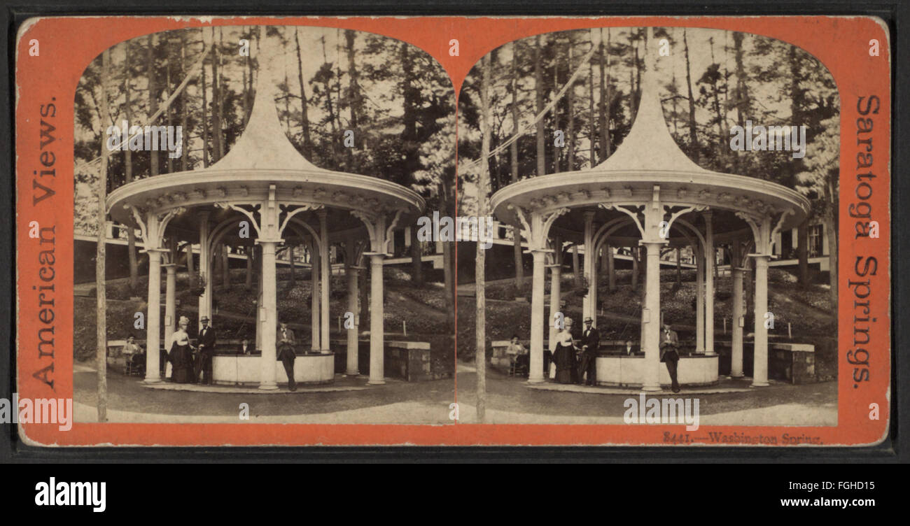 A photograph of Washington Spring, captured by the E. & H.T. Anthony ...