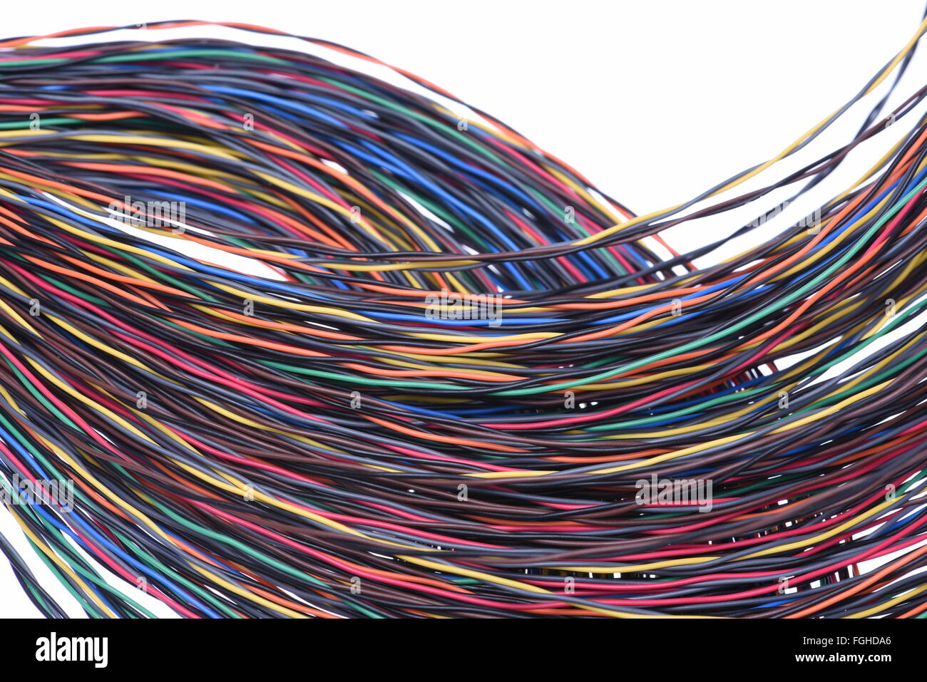Network cables and wires, concept of data transmission Stock Photo - Alamy