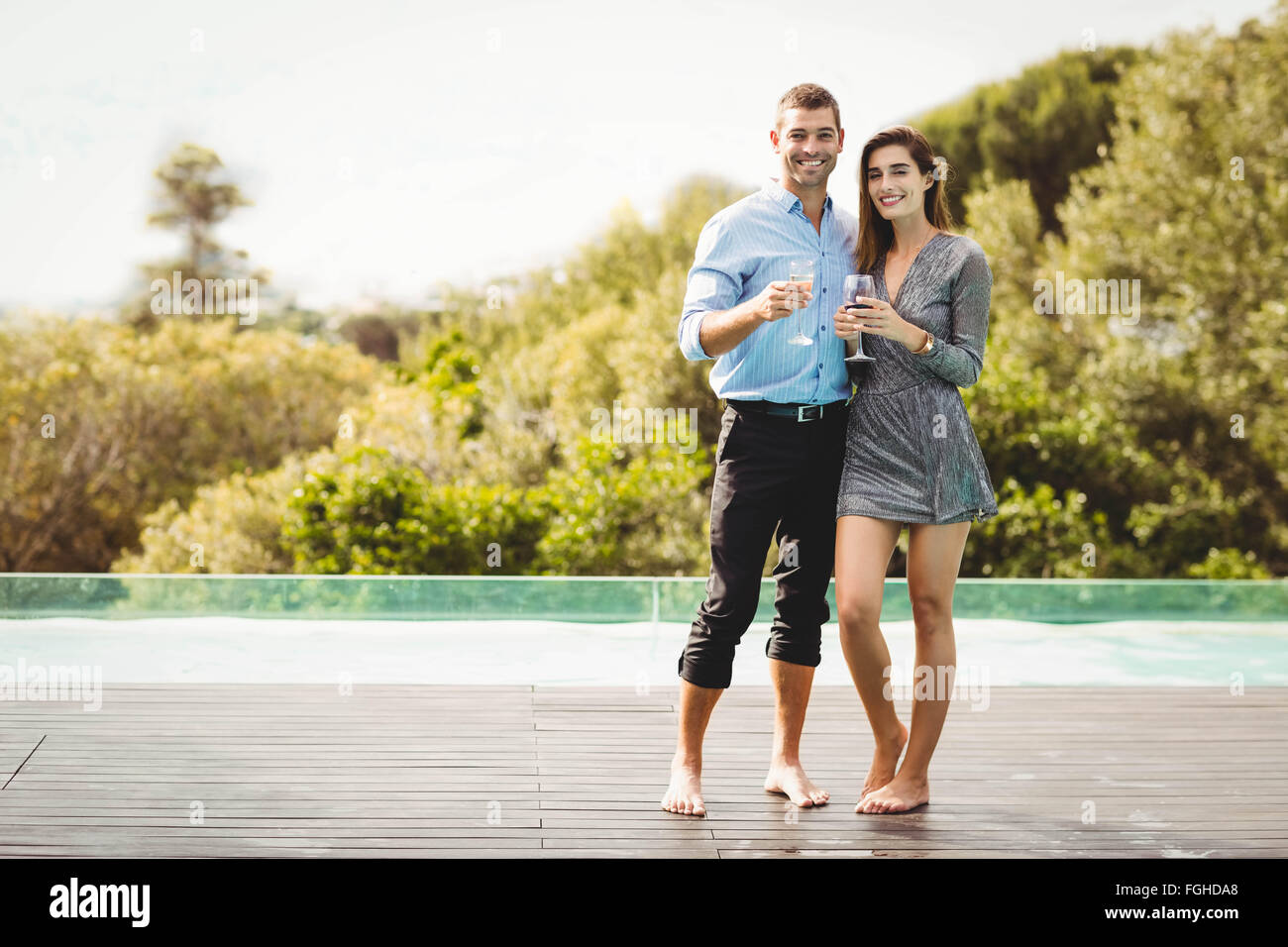 Beautiful young couple near hi-res stock photography and images - Alamy