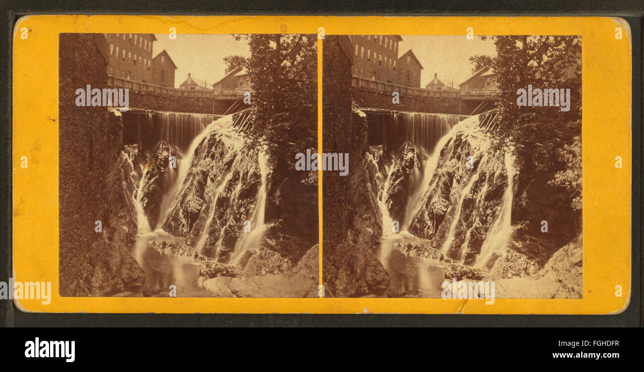 A photograph by D. A. Henry showing Whetstone Brook in Brattleboro ...