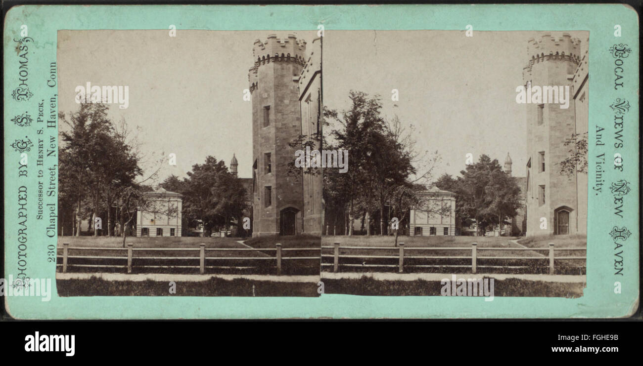 This photograph by G. S. Thomas captures Yale's Old Campus, showcasing ...