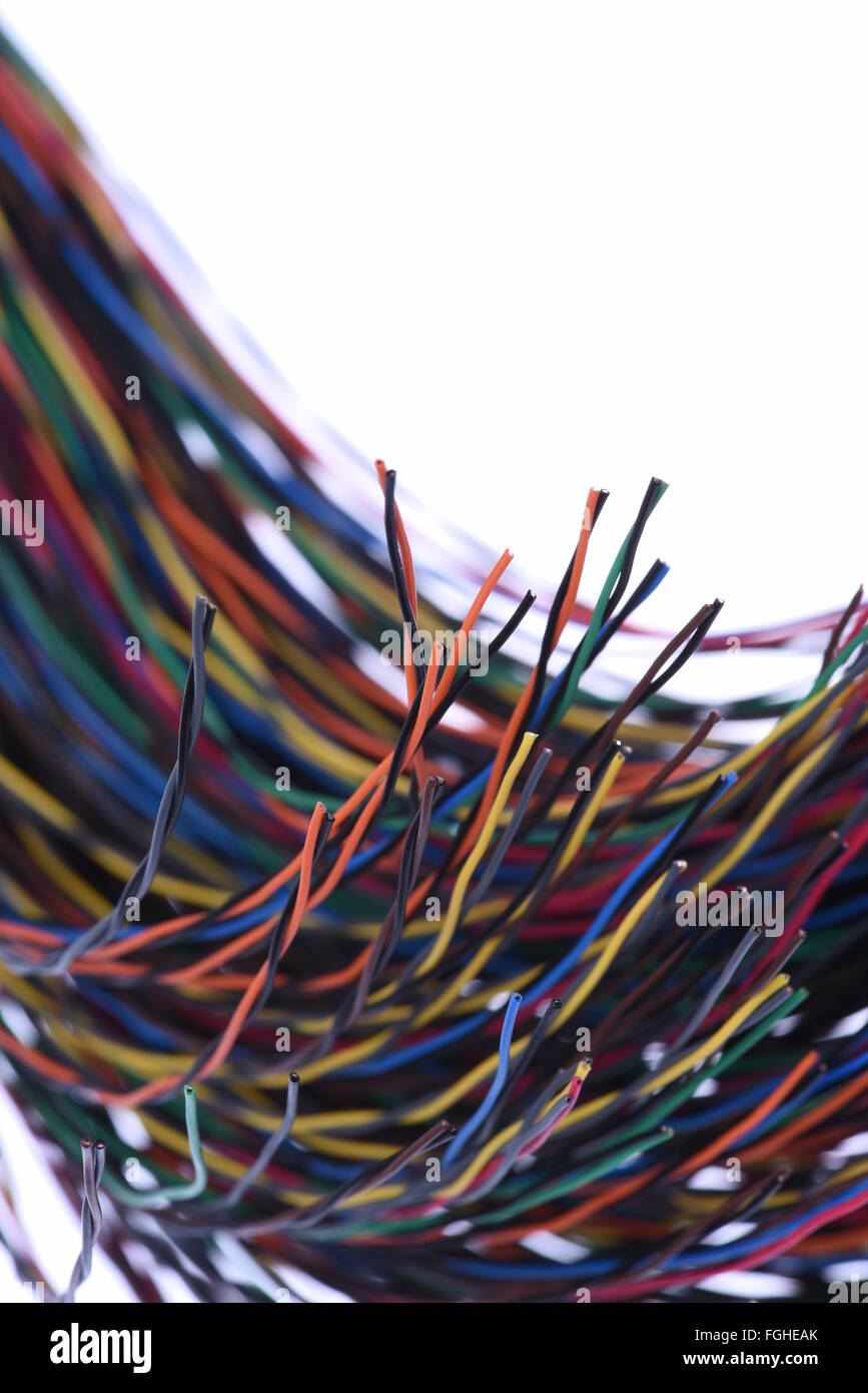 Line cable wires infrastructure hi-res stock photography and images - Alamy