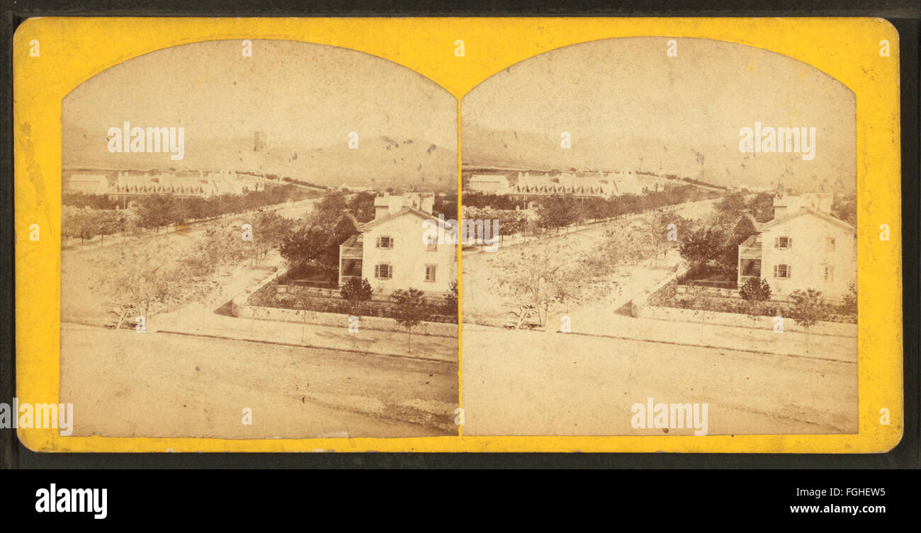 A stereoscopic view from the Robert N. Dennis collection showing ...