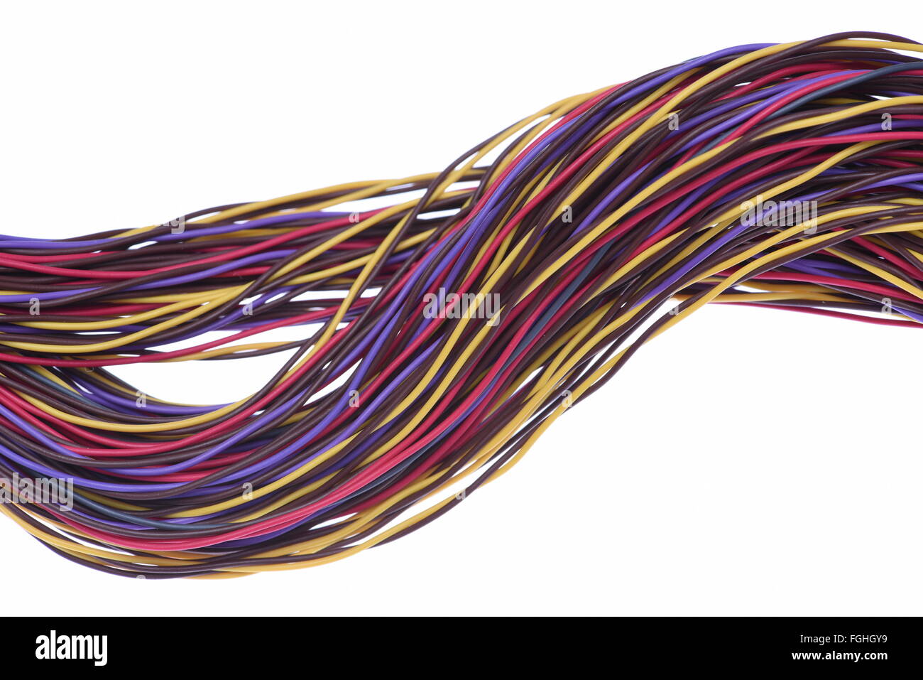 Network cables and wires, concept of data transmission Stock Photo - Alamy
