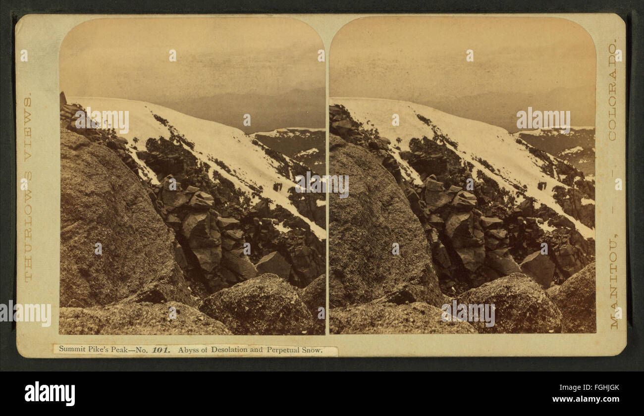 This photograph by J. Thurlow captures the Abyss of Desolation, showing ...