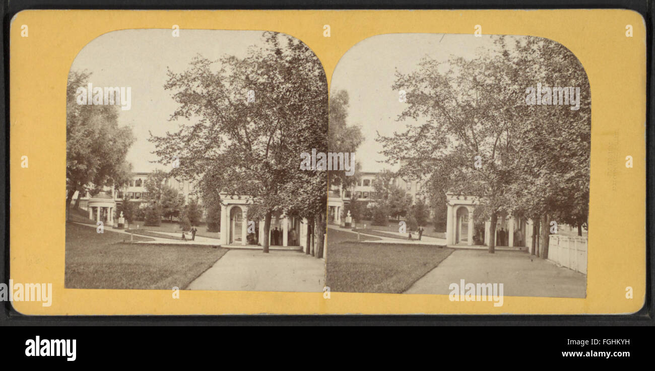 Congress Park, Saratoga, by Deloss Barnum Stock Photo - Alamy