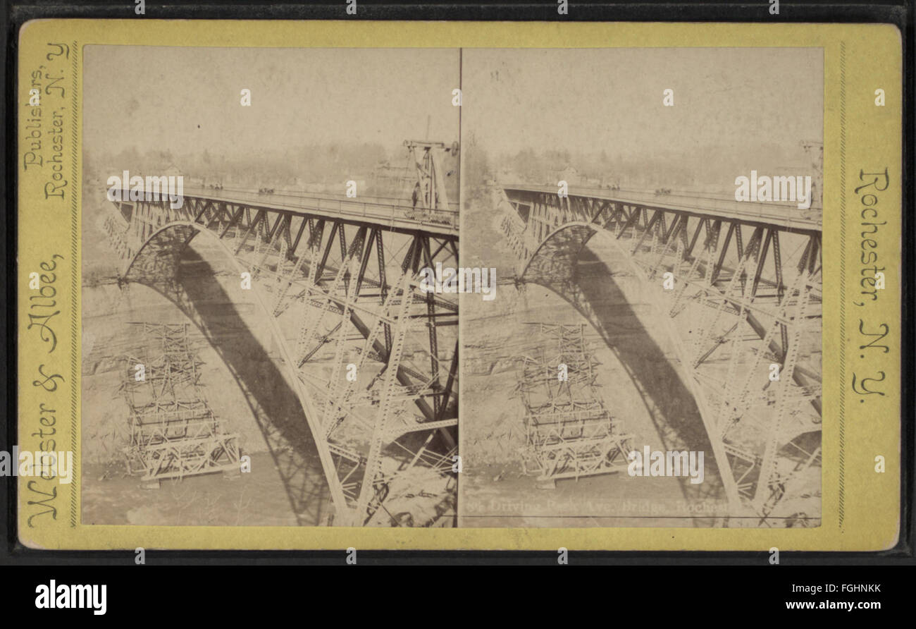 A photograph of the Driving Park Avenue Bridge in Rochester, New York ...