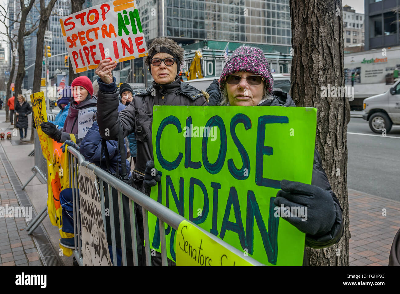 New York, United States. 19th Feb, 2016. Shut Down Indian Point Now ...