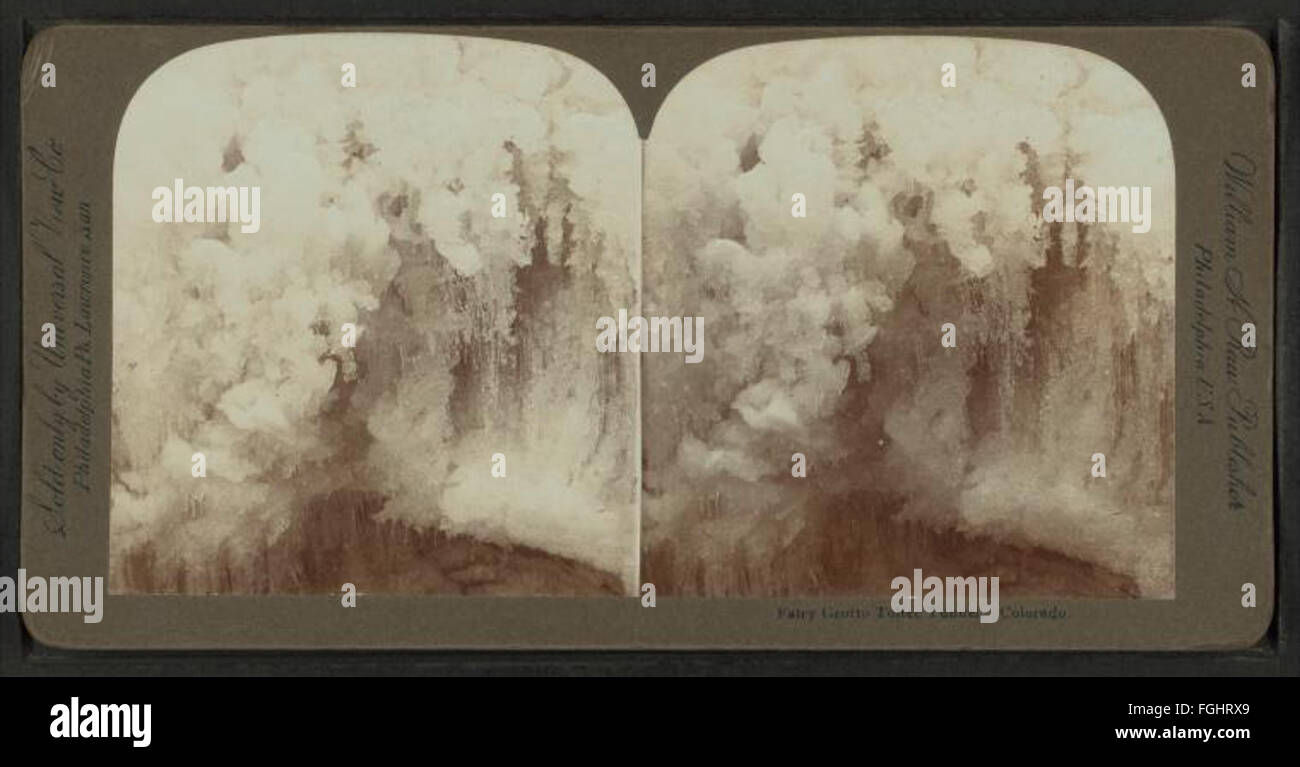 This photograph by William Herman Rau depicts the Fairy Grotto in the ...