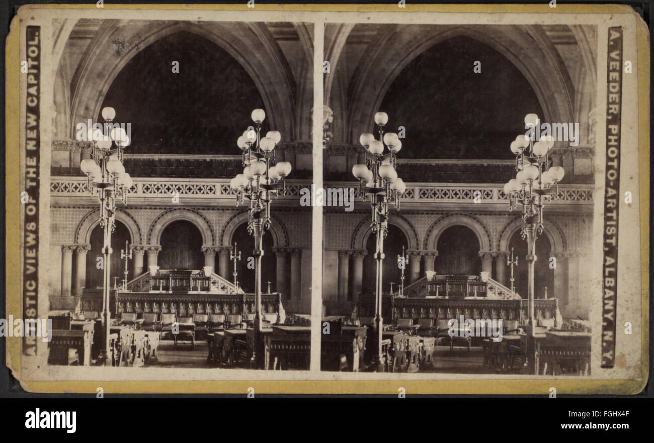 This photograph by Aaron Veeder shows the front view of the Assembly ...