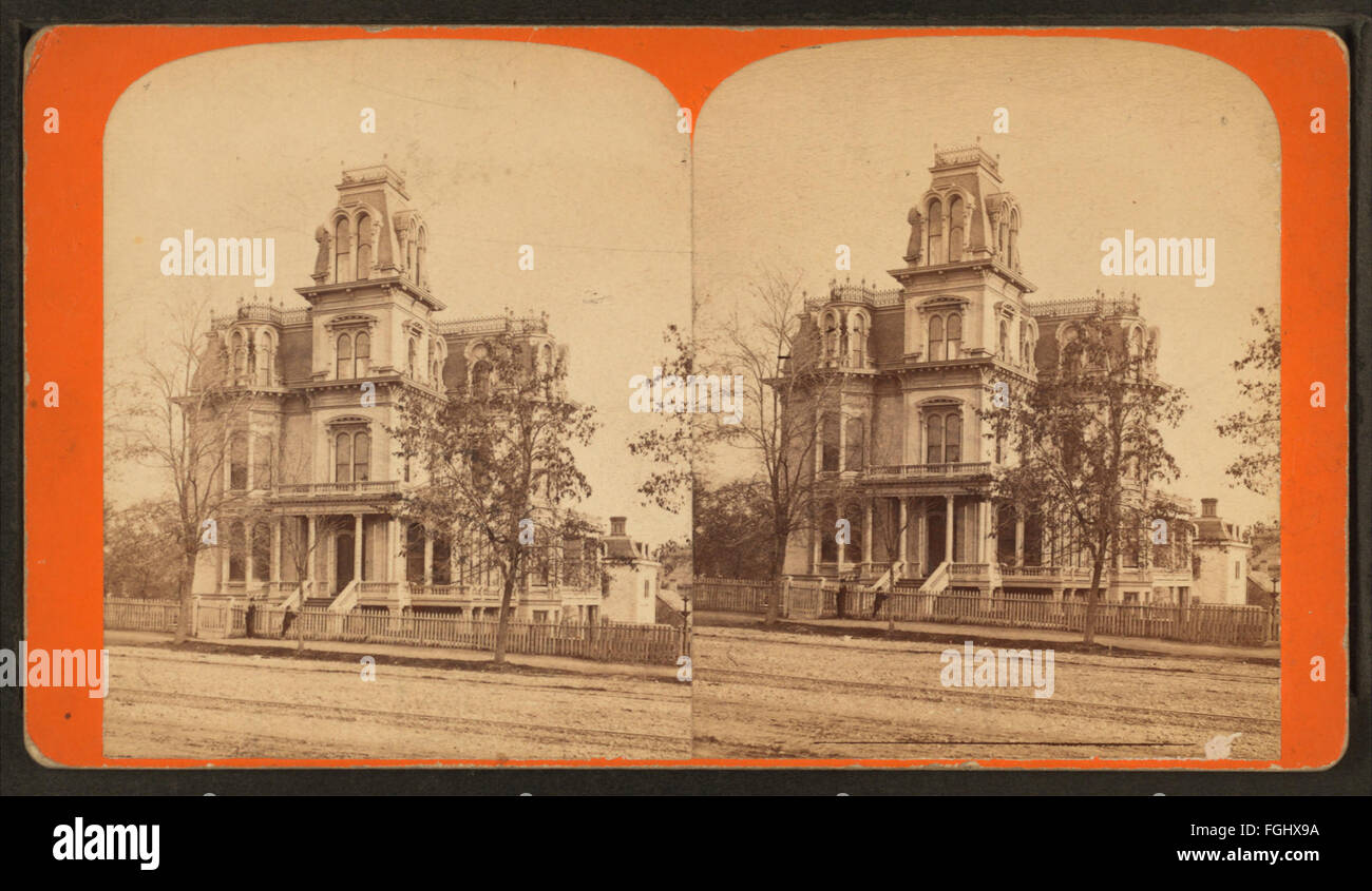 A photograph of Gardo House, the residence of President John Taylor ...