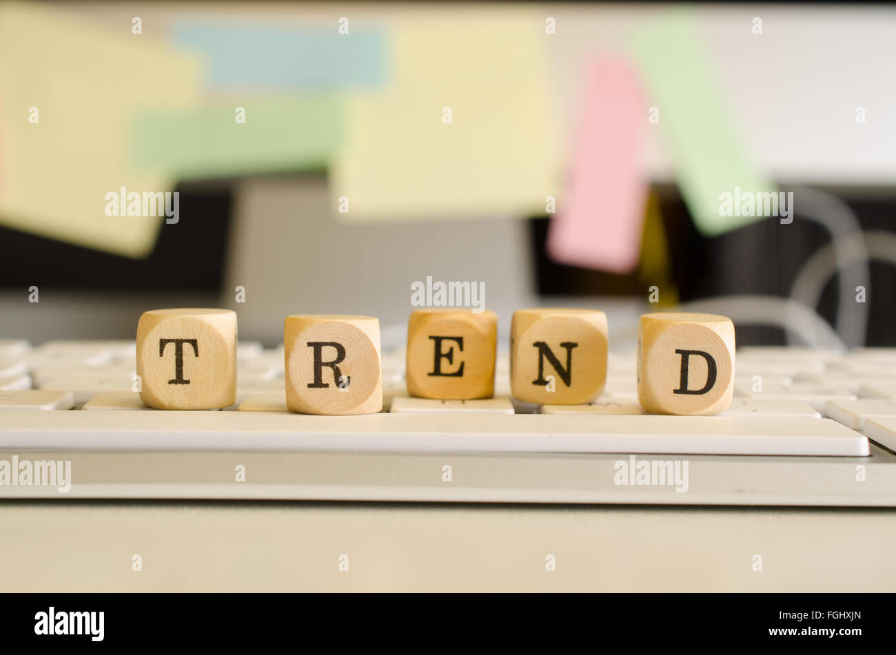 Trending word hi-res stock photography and images - Alamy