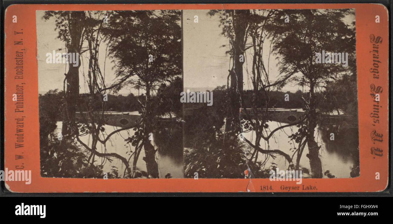 A photograph by Charles Warren Woodward capturing the serene landscape ...