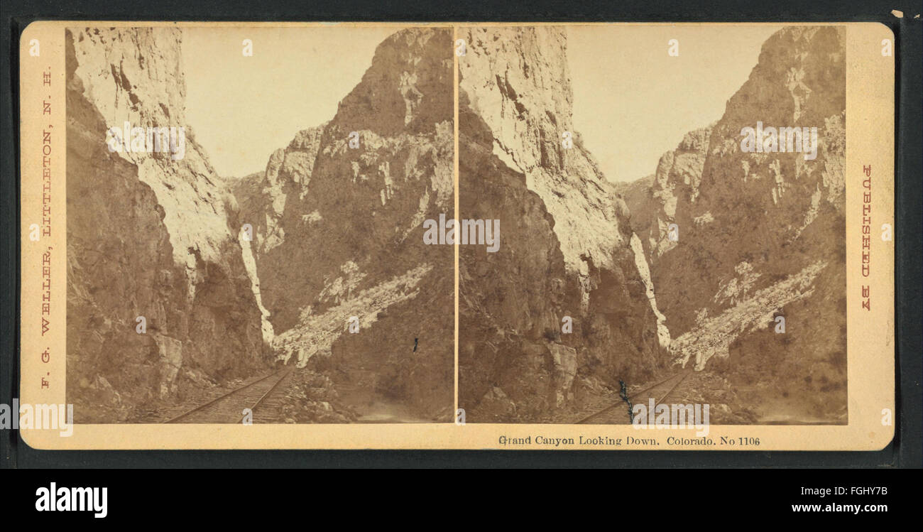 This photograph by Littleton View Co. captures a downward view of the ...