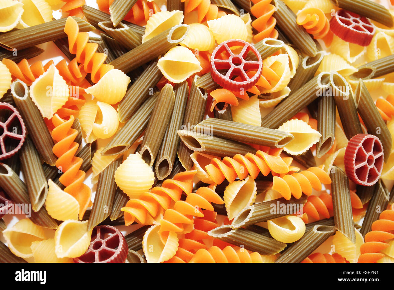 Different pasta shapes hi-res stock photography and images - Alamy
